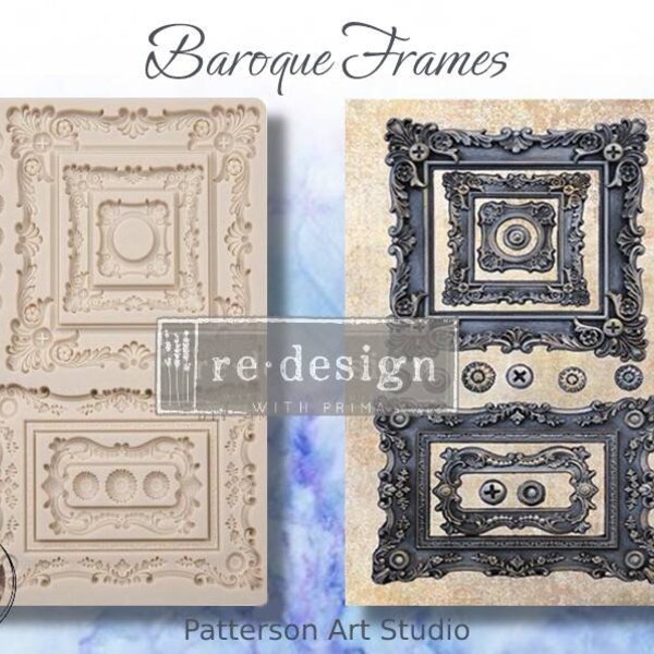 Baroque Mold - Etsy