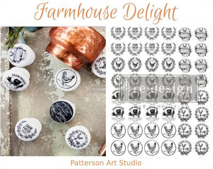 Rub on Knob Transfer Furnitue Knob Decal Redesign With - Etsy