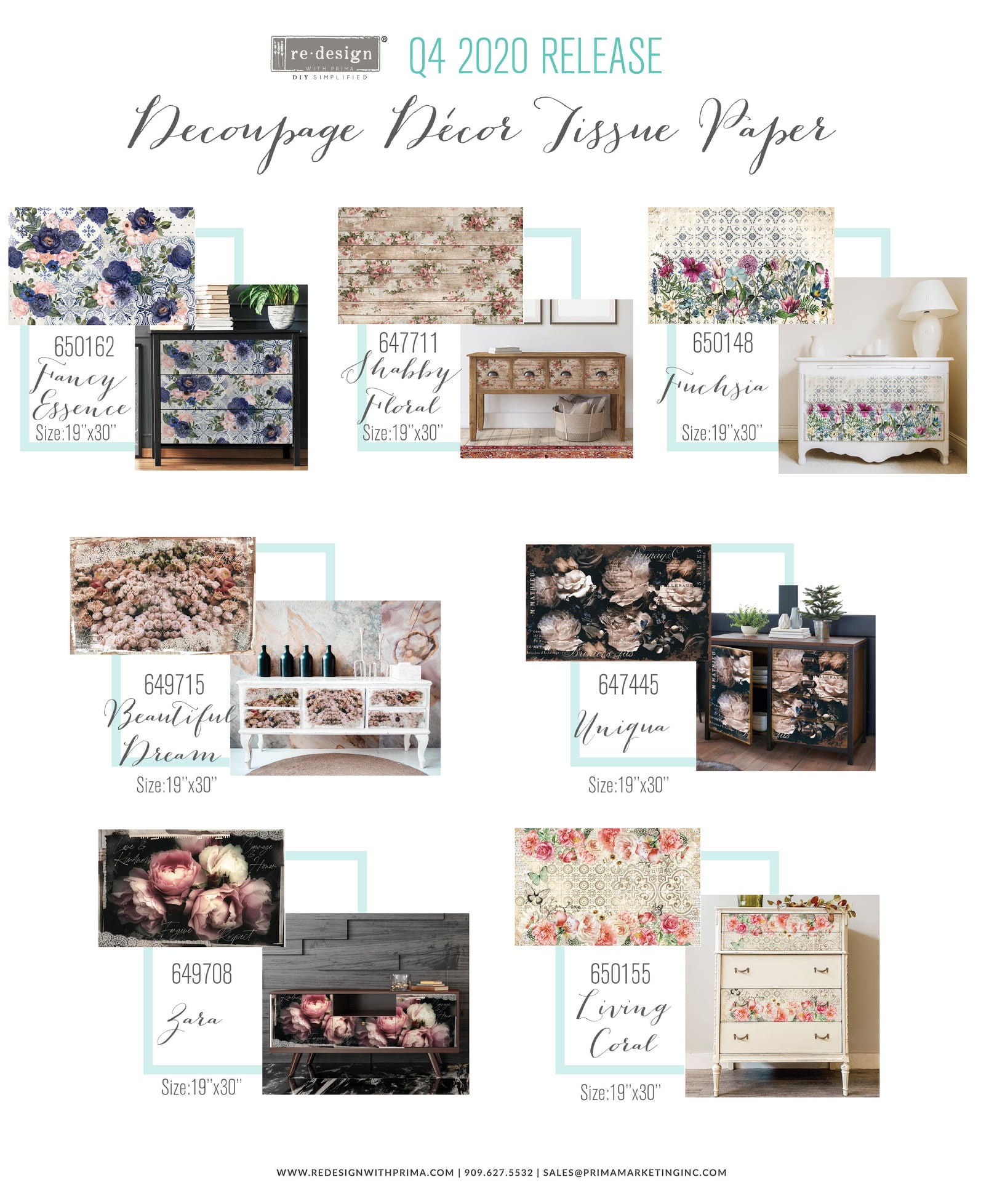 Redesign With Prima Decoupage Decor Tissue Paper Watercolor - Etsy
