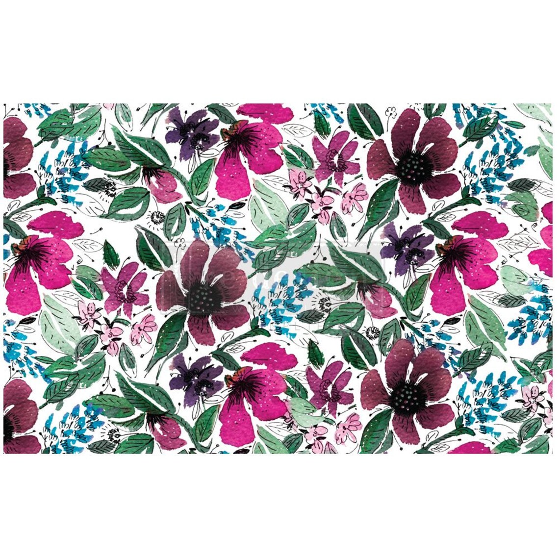 Redesign With Prima Decoupage Decor Tissue Paper Watercolor - Etsy