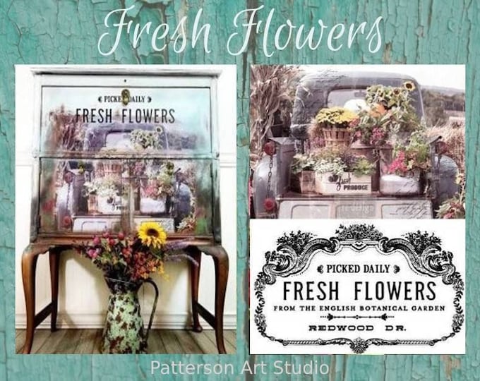 Rub on Furniture Barn Transfer, Farmhouse Decal, Redesign With Prima ...