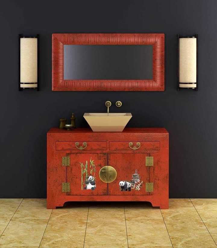 PANDA SWEET Redesign With Prima Rub on Small Transfer for - Etsy