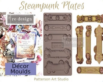 Machine Parts Steampunk Prima Silicone Decor Mould - Etsy