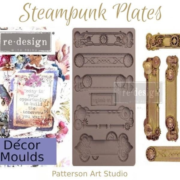 Steampunk Plates - Etsy