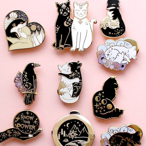 Any 3 Pins Cute Enamel Pin Set Pin Set Pin T Pin Etsy