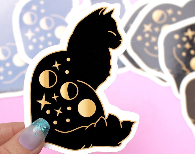 Cat Sticker Set Cat Lover Gift Stickers for Journals Wedding - Etsy