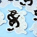 Snake Sticker Laptop Sticker Black and White Gothic Sticker - Etsy