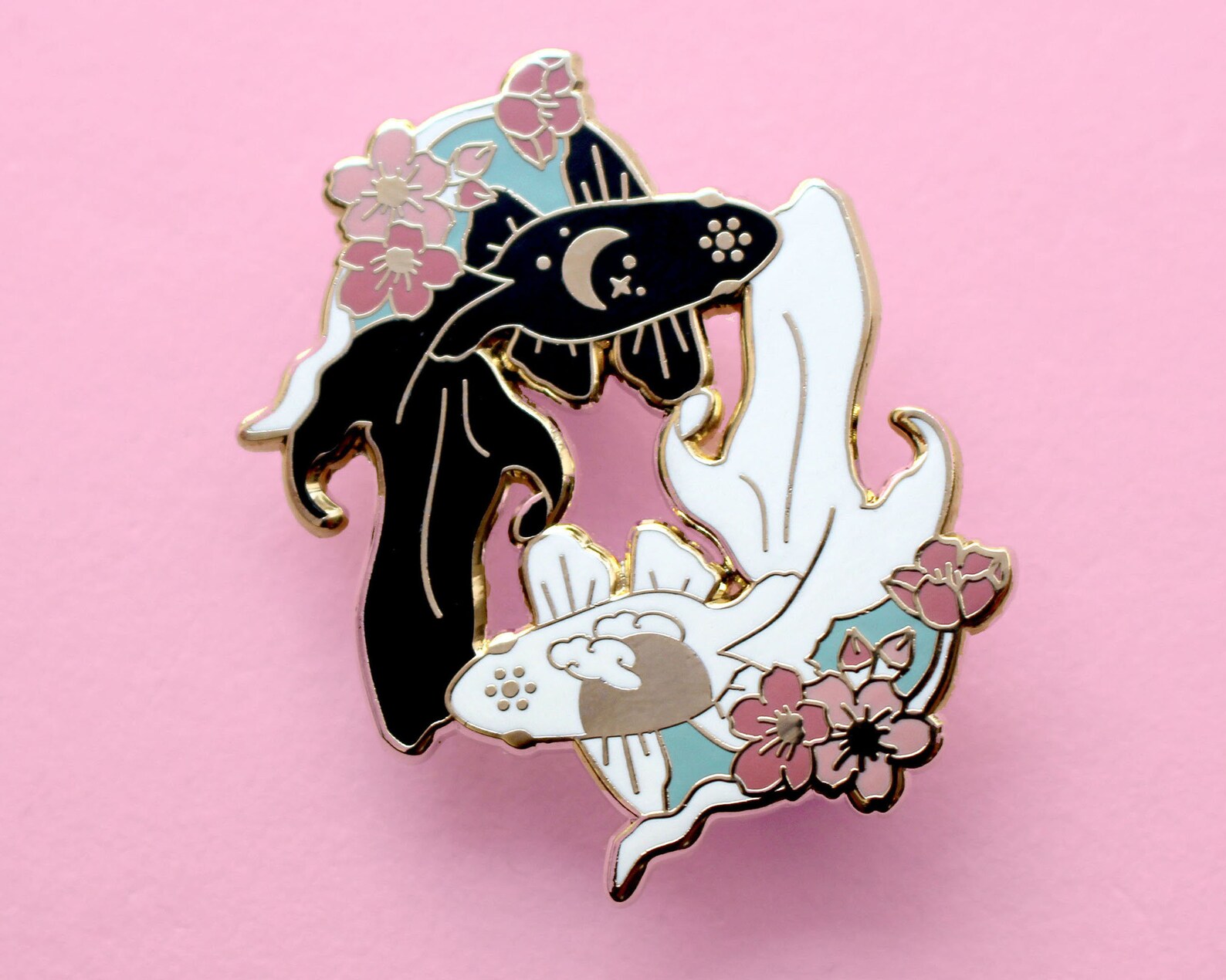 Koi Fish Enamel Pin Gifts for Fish Owner Japanese Inspired | Etsy