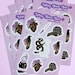 Witch Sticker Set Witchy Sticker Witch Gifts Crow Sticker - Etsy