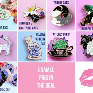 Any 3 Pins Cute Enamel Pin Set Pin Set Pin Gift Pin Collection Cute Pins Cute Enamel Pins Pin ...