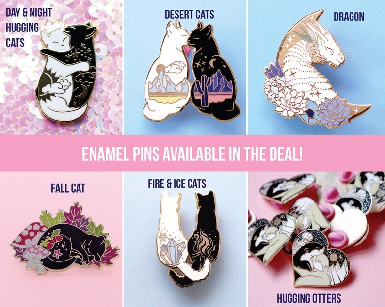 Any 2 Pins Pin deal Pin set Pin gift Cute pins Pin gift set | Etsy