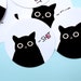 Sht Cat Sticker Sweary Cat Funny Cat Sticker Black Cat Oh - Etsy