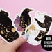 Sht Cat Sticker Sweary Cat Funny Cat Sticker Black Cat Oh - Etsy