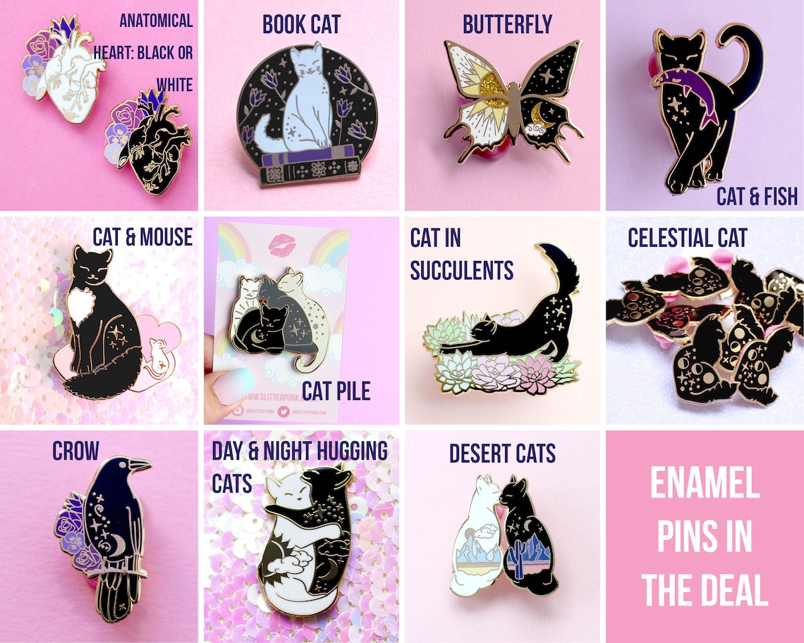 Any 2 Pins Pin Deal Pin Set Pin Gift Cute Pins Pin Gift Set - Etsy