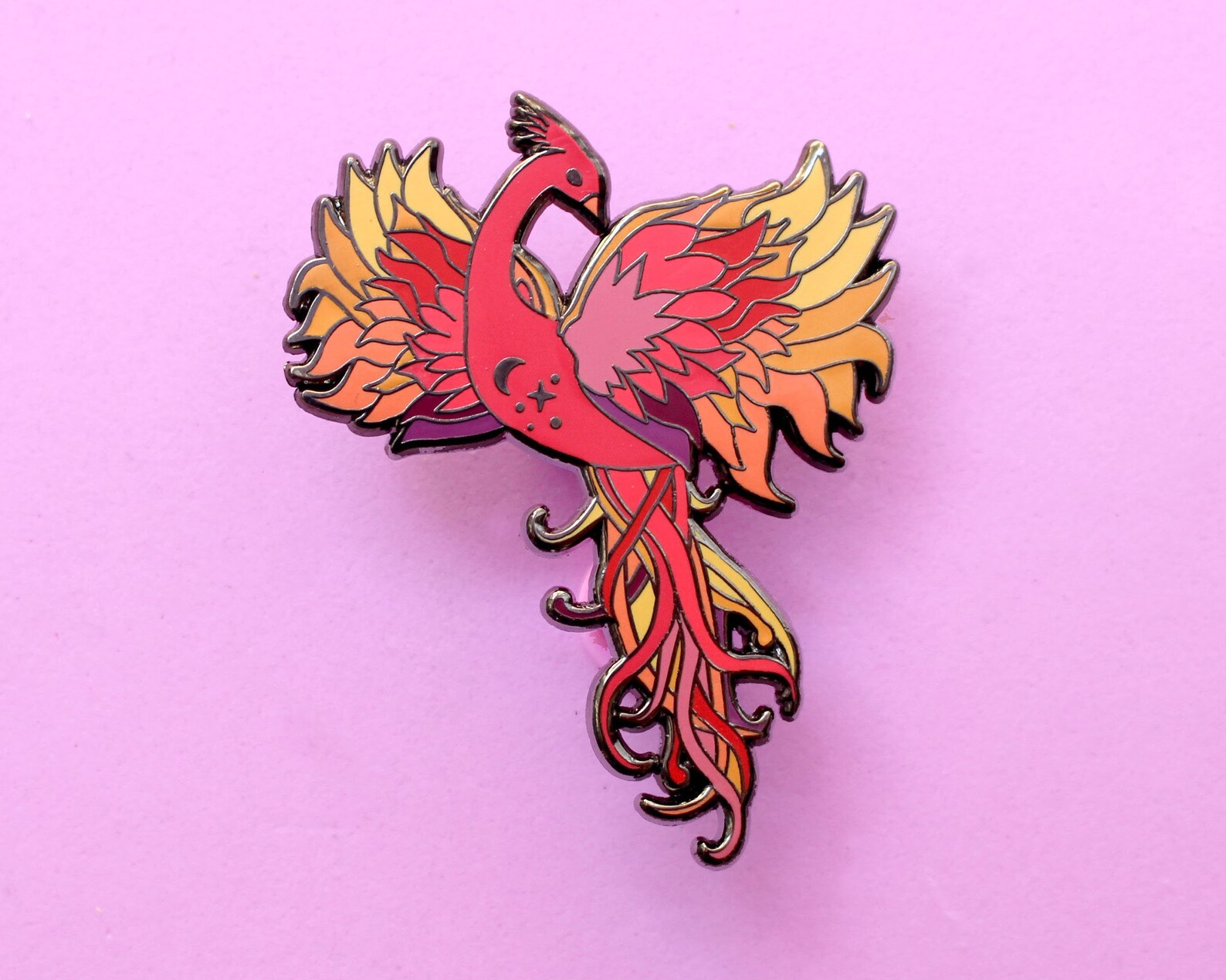 Phoenix Enamel Pin Phoenix Pin Magical Pin Magic Pin - Etsy Canada