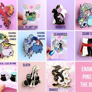 Any 3 Pins Cute Enamel Pin Set Pin Set Pin Gift Pin - Etsy