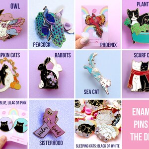 Any 3 Pins Cute Enamel Pin Set Pin Set Pin Gift Pin Collection Cute Pins Cute Enamel Pins Pin ...