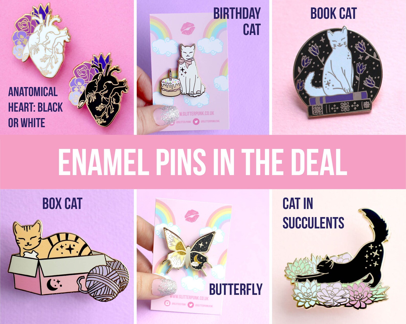 Any 2 Pins Pin deal Pin set Pin gift Cute pins Pin gift set | Etsy