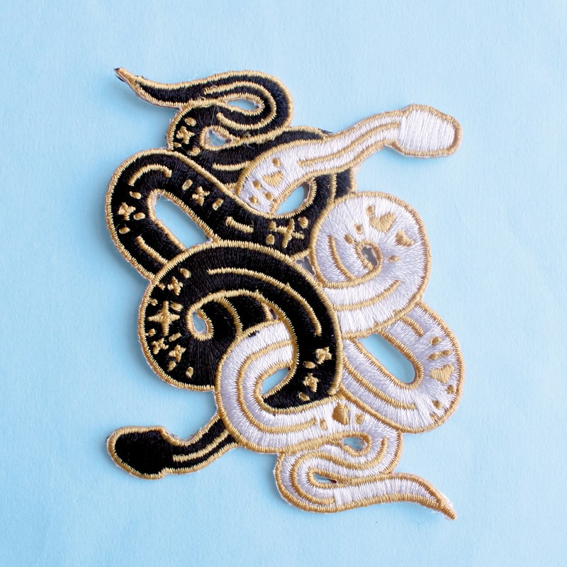 Snake Patch - Etsy