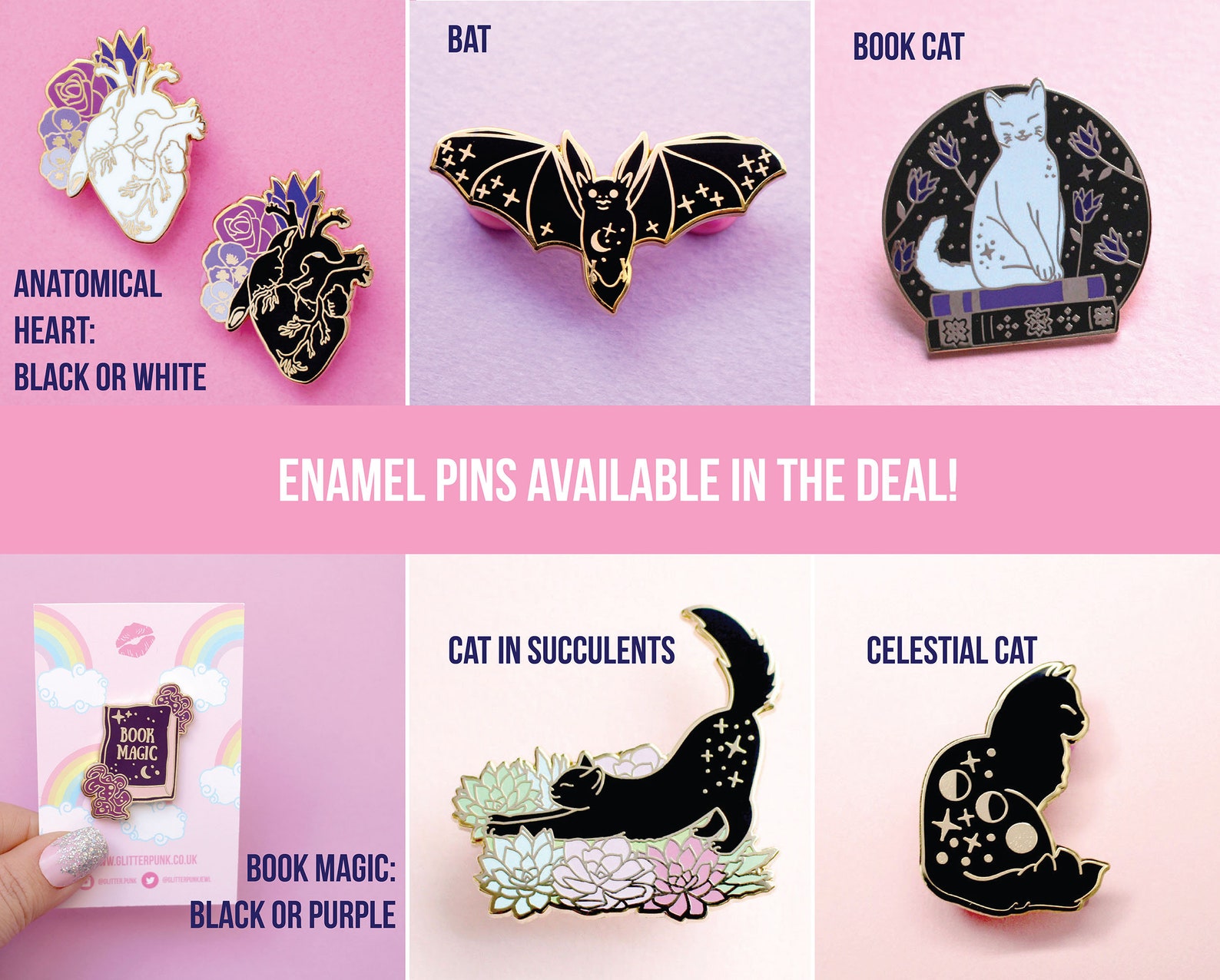 Any 3 Pins cute enamel pin set Pin set Pin gift Pin | Etsy Any 3 Pins cute enamel pin set Pin set Pin gift Pin | Etsy
