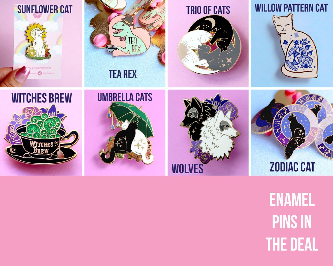 Any 2 Pins Pin Deal Pin Set Pin Gift Cute Pins Pin Gift Set - Etsy