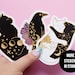 Witch Sticker Set Witchy Sticker Witch Gifts Crow Sticker Raven Sticker ...