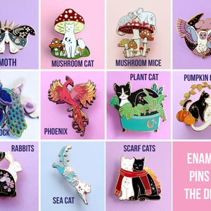 Any 3 Pins Cute Enamel Pin Set Pin Set Pin Gift Pin Collection Cute ...