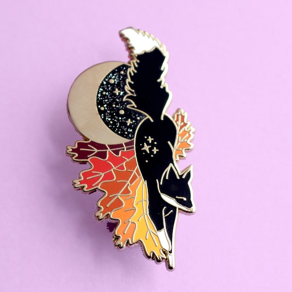 Fox Pin - Etsy
