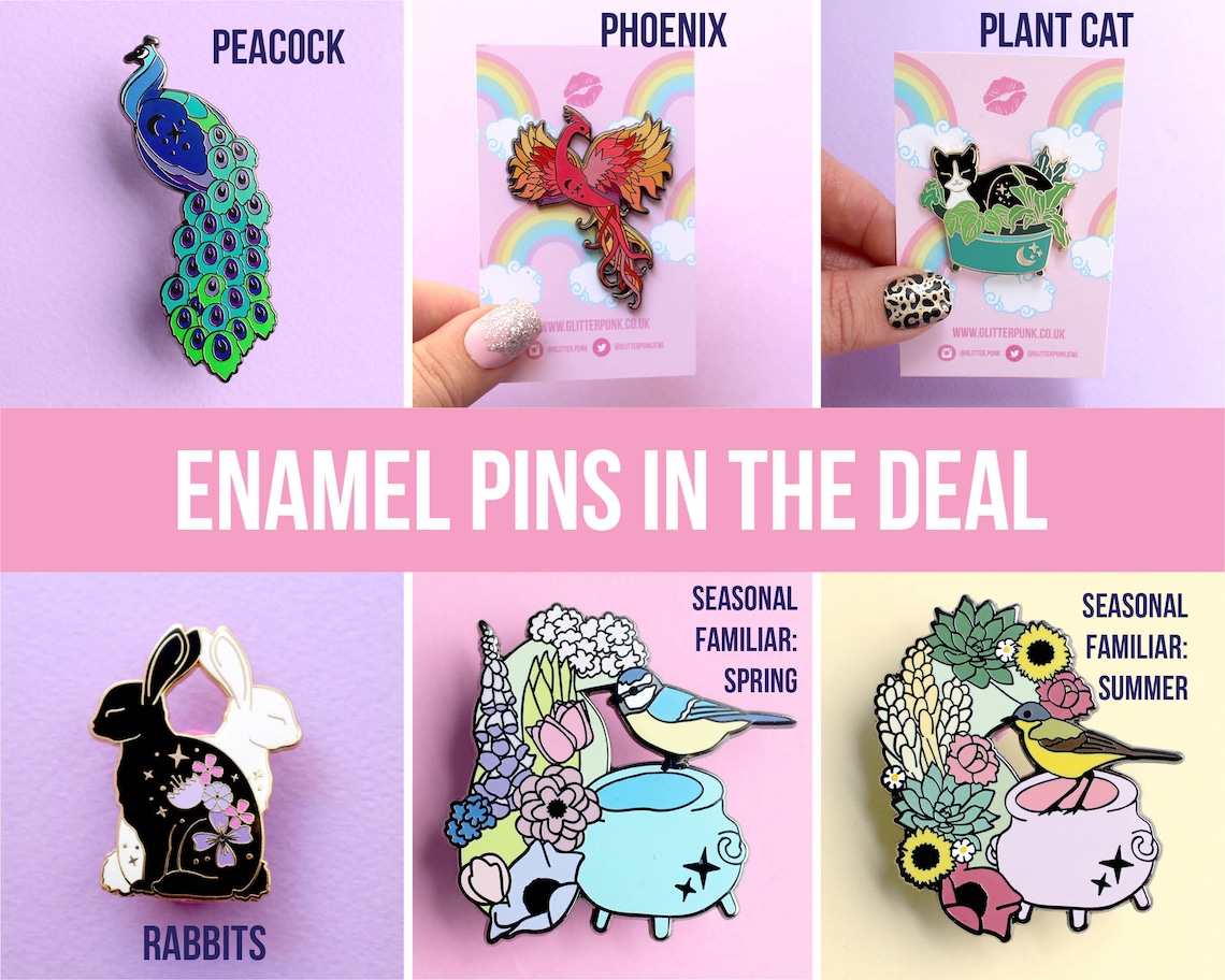 Any 2 Pins Pin deal Pin set Pin gift Cute pins Pin gift set | Etsy