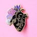 Anatomical Heart Enamel Pin Romantic Pin Romantic Pin Heart - Etsy UK