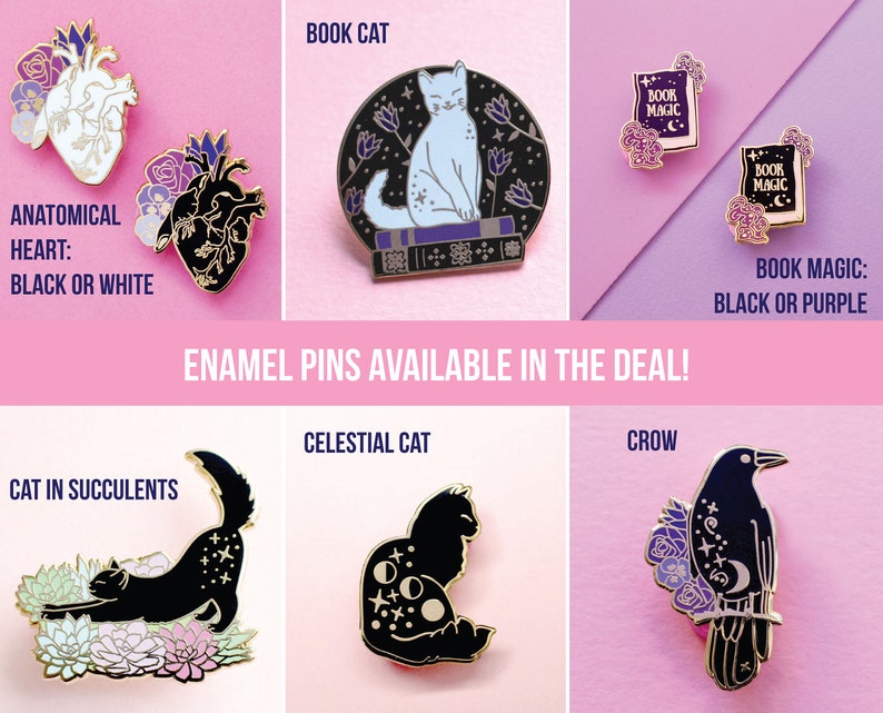 Any 2 Pins Pin deal Pin set Pin gift Cute pins Pin gift set | Etsy