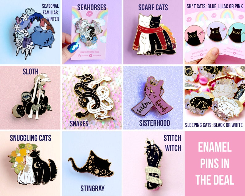 Any 2 Pins Pin Deal Pin Set Pin Gift Cute Pins Pin Gift Set - Etsy