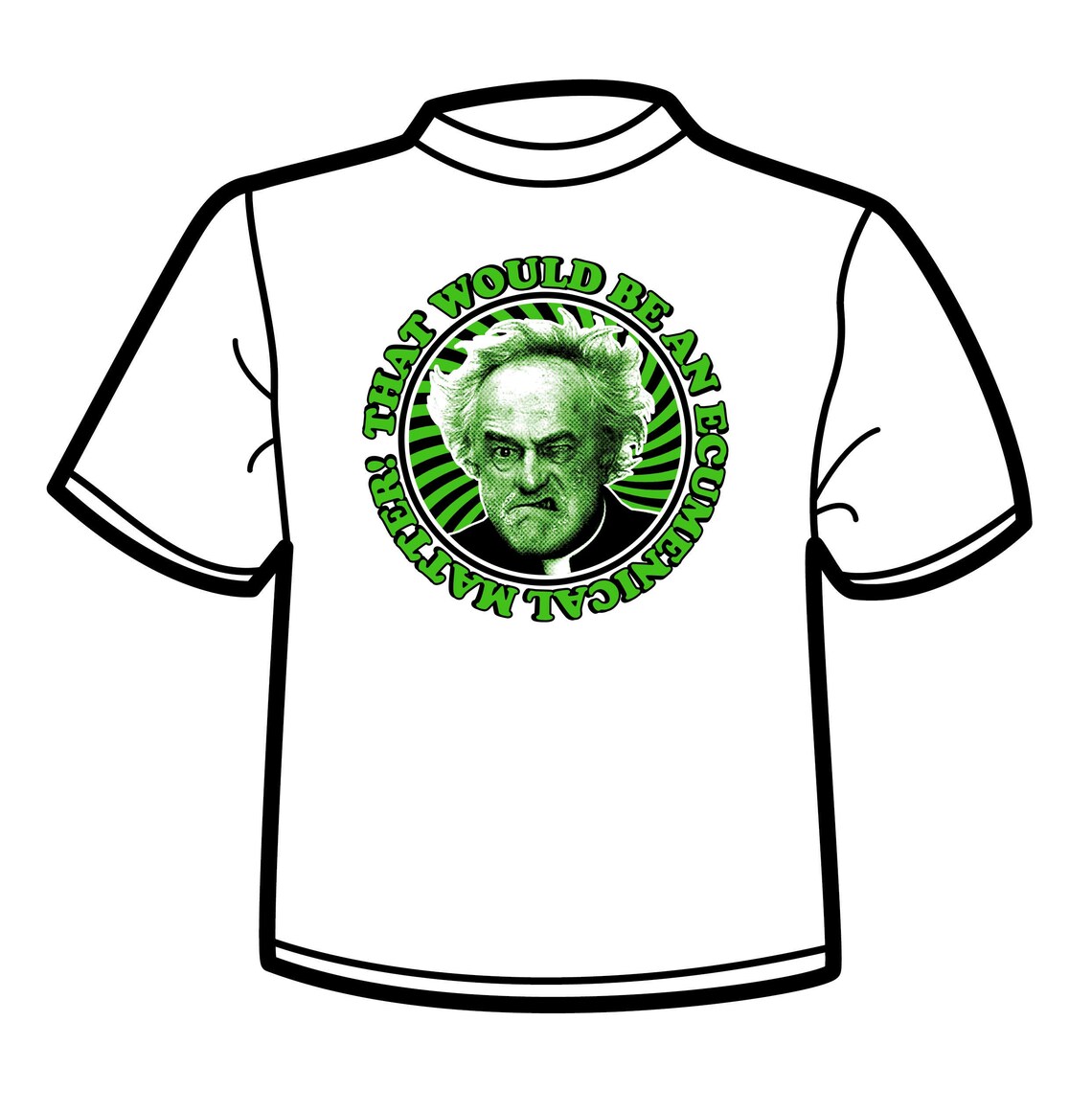 Father Ted / Father Jack That Would Be An Ecumenical Matter | Etsy