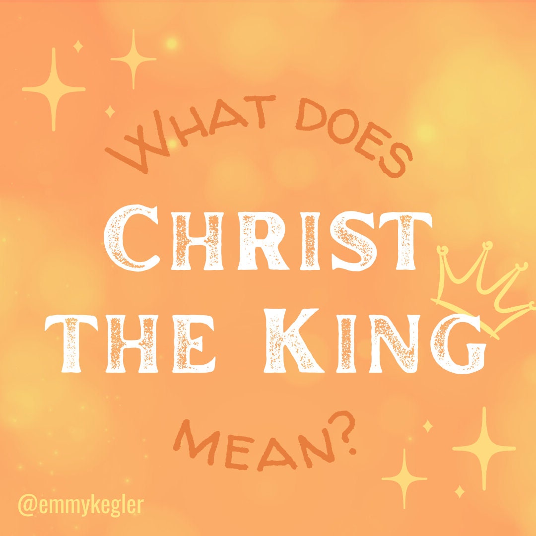 Customizable Christ the King / Reign of Christ Infographics for Social ...