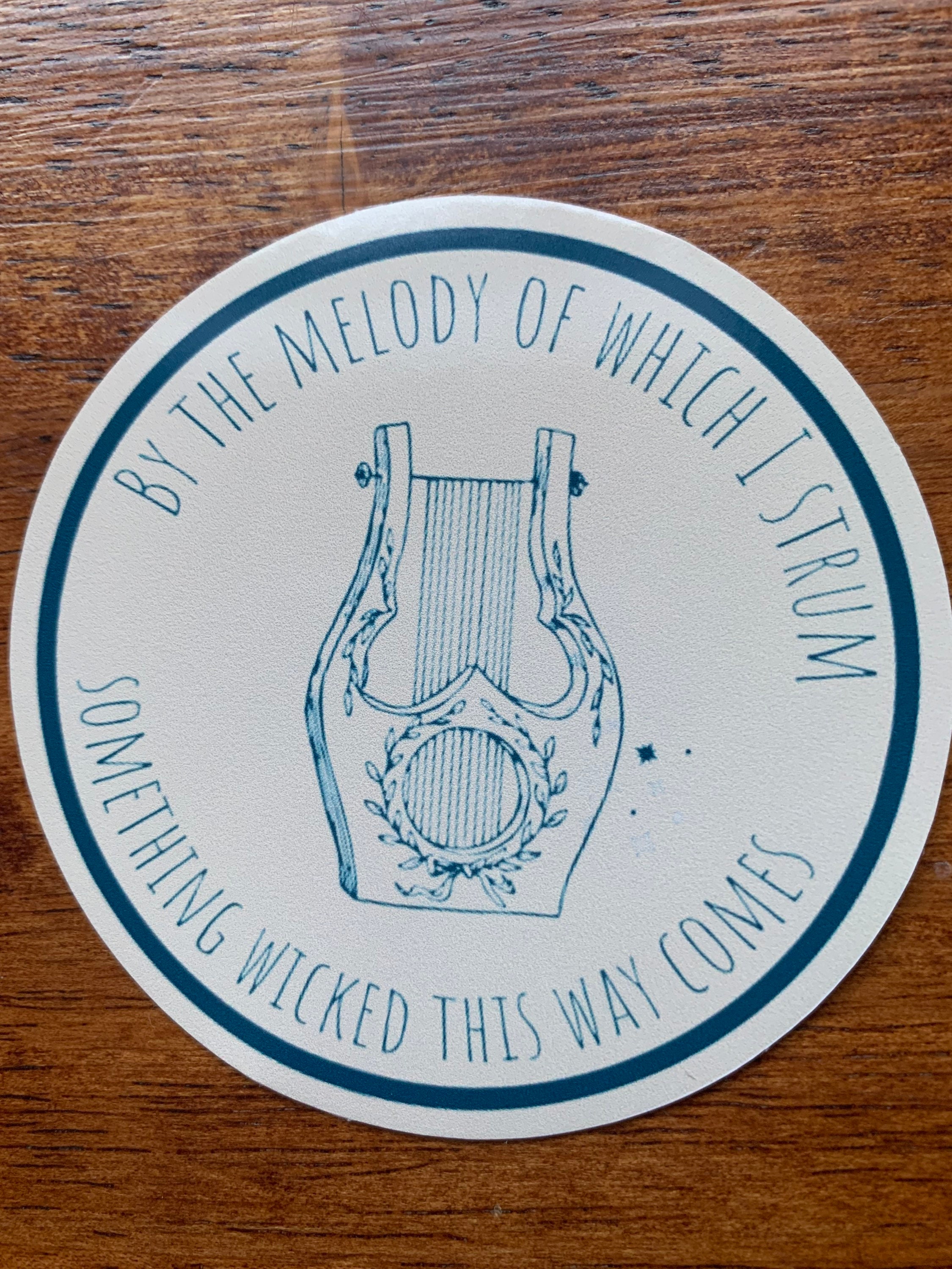 D&D Bard Sticker - Etsy