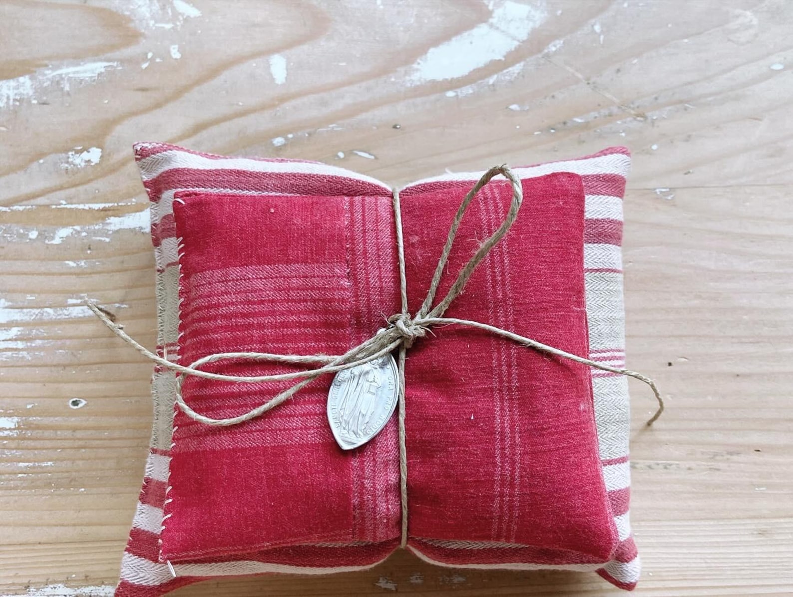 Set of 2 Handmade Lavender Sachets Made With Old French Fabric - Etsy