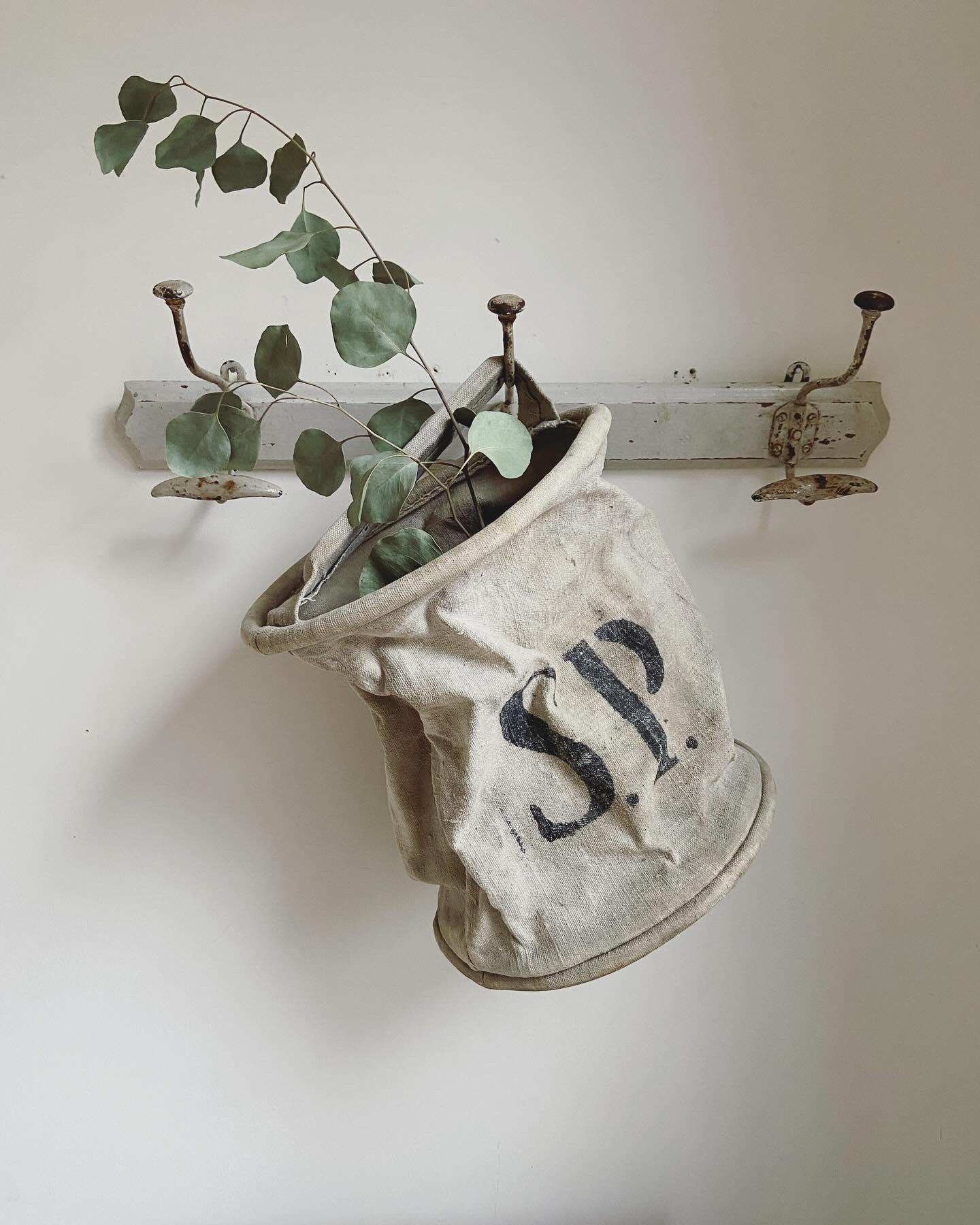 Beautiful Rustic Vintage French Canvas Fire Fighter Bucket - Etsy