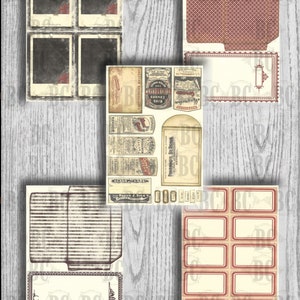 Vintage ''BELOVED'' Digital Collection for Lapbooks, File Folders ...