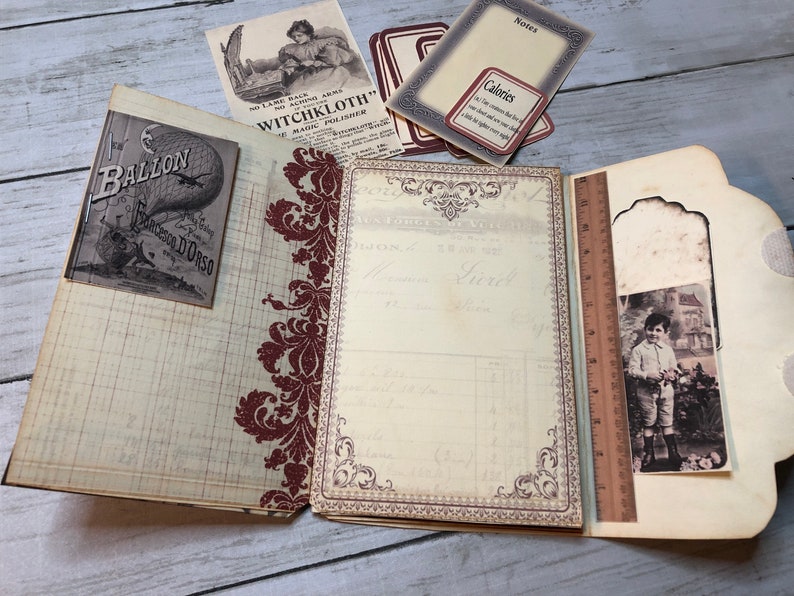 Vintage Envelope Booklet beloved Digital Download - Etsy