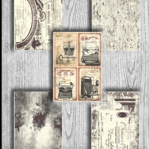 Vintage ''BELOVED'' Digital Collection for Lapbooks, File Folders ...