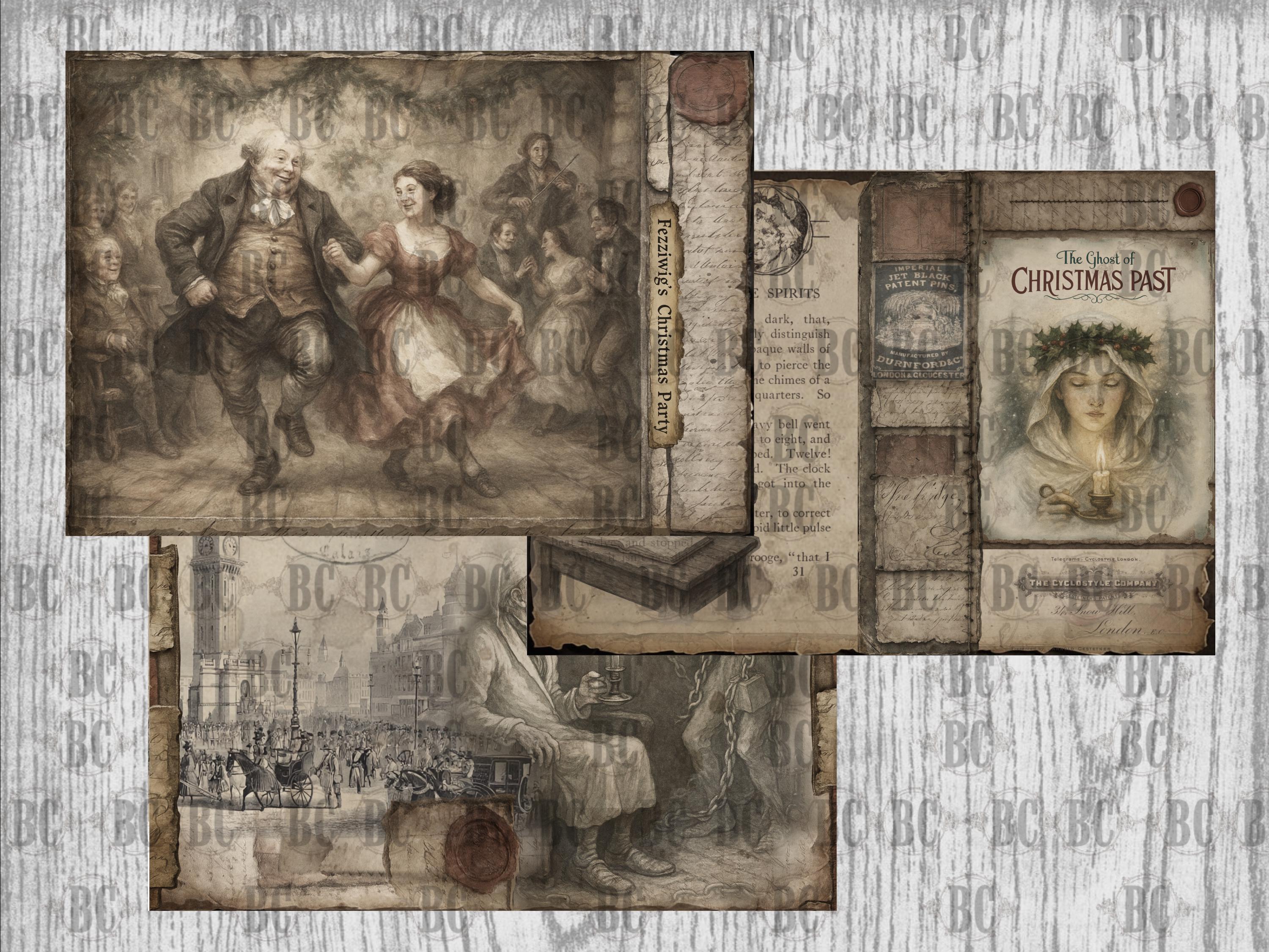 Scrooge Digital Design Printable Journal Kit - Etsy