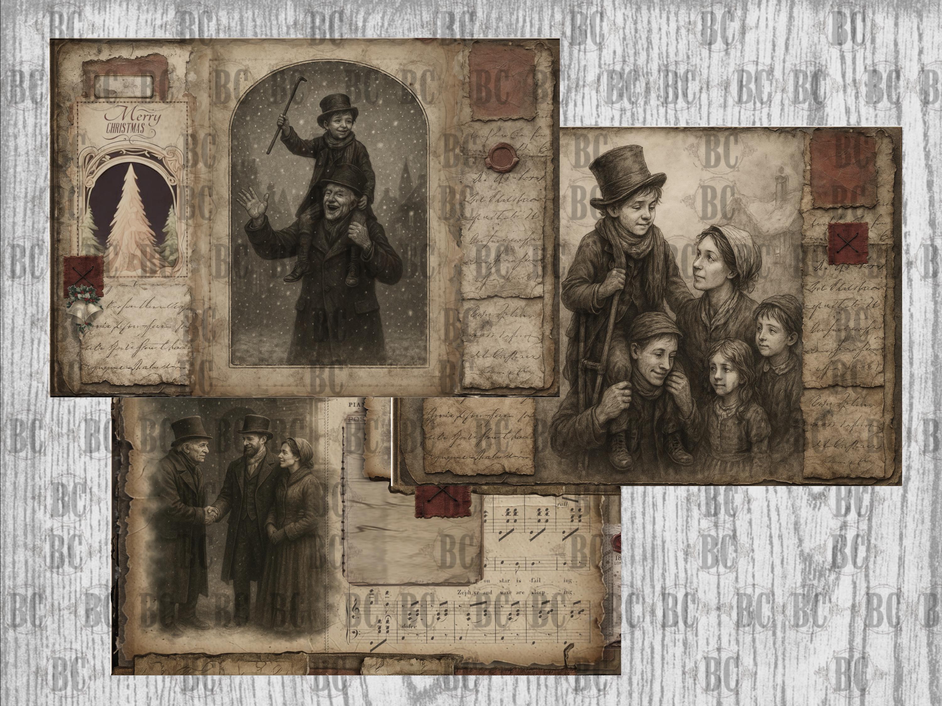 Scrooge Digital Design Printable Journal Kit - Etsy