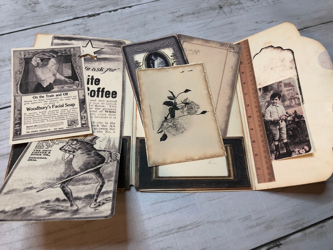 Vintage Envelope Booklet ‘beloved’, Digital Download, Printable - Etsy