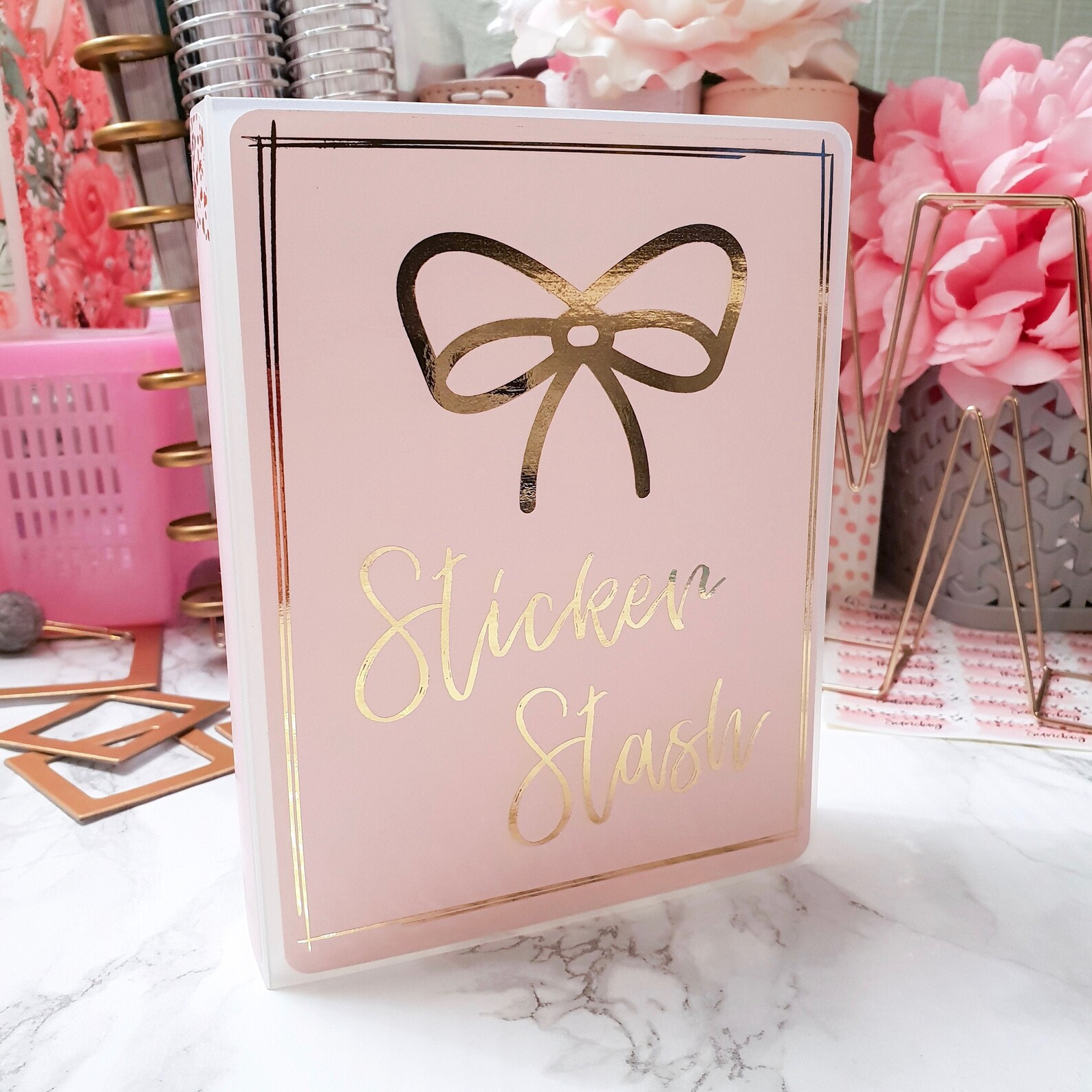 Sticker Stash Large Sticker Album Foil Album 5 X 7 - Etsy