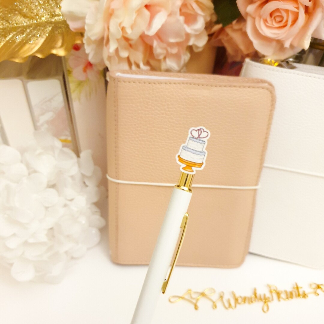 Wedding Cake Stickers | Wedding Stickers | Wedding Icons | Planner ...