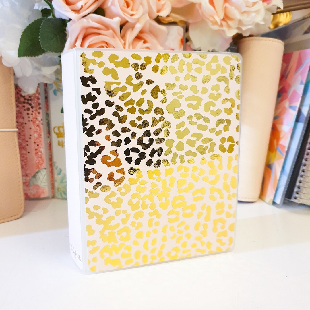 Cheetah | Sticker Album | Cheetah Print Album | Sticker Storage ...