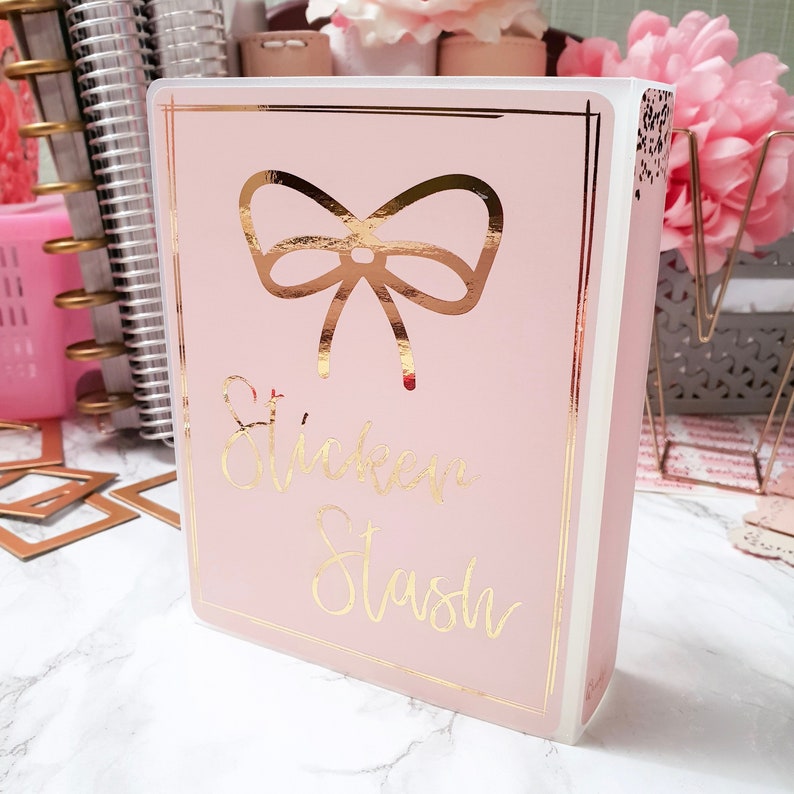 Sticker Stash Large Sticker Album Foil Album 5 x 7 | Etsy