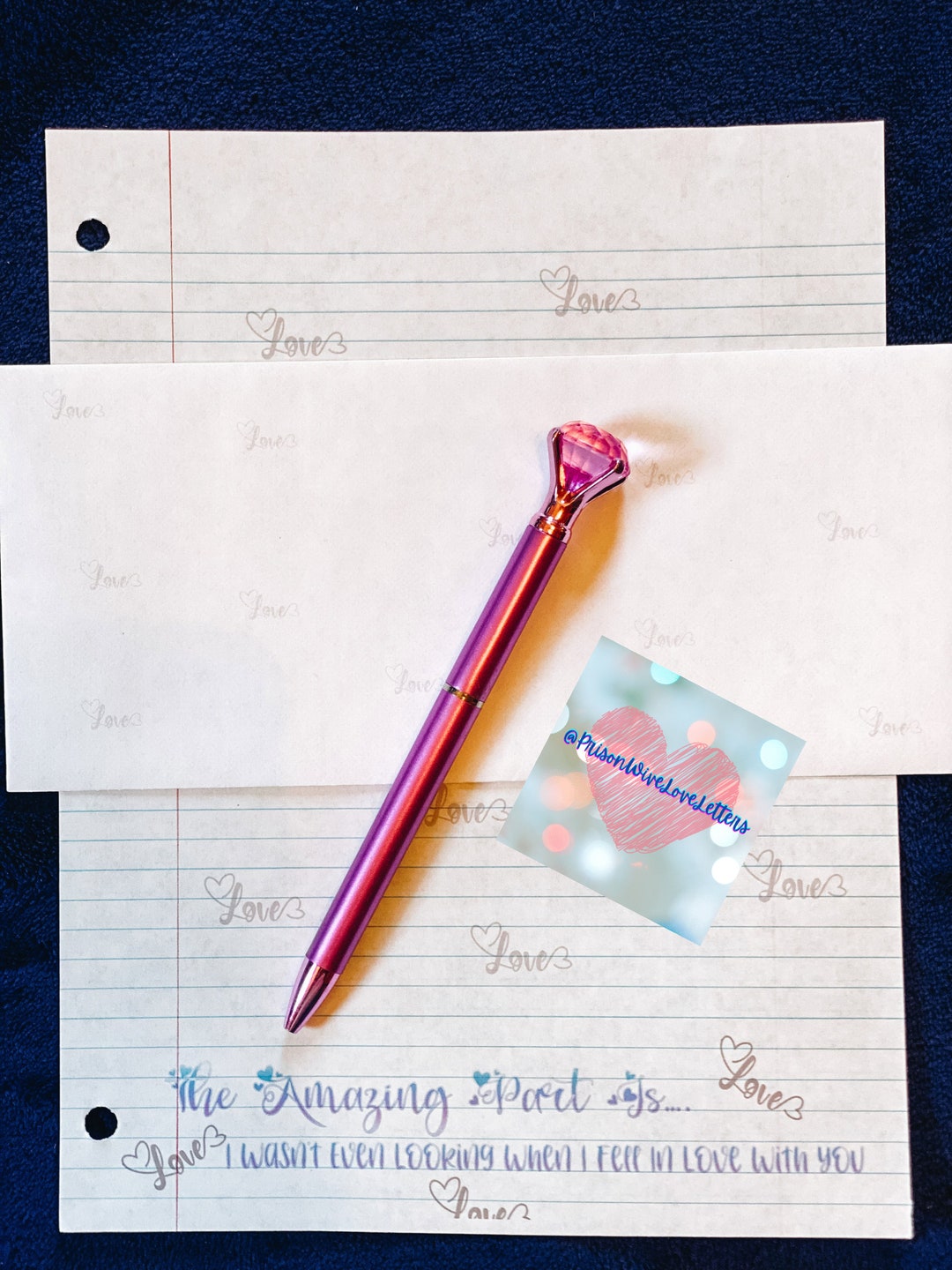 Prison Wife, Stationery, Envelopes, Custom, Love, Couples, Long ...