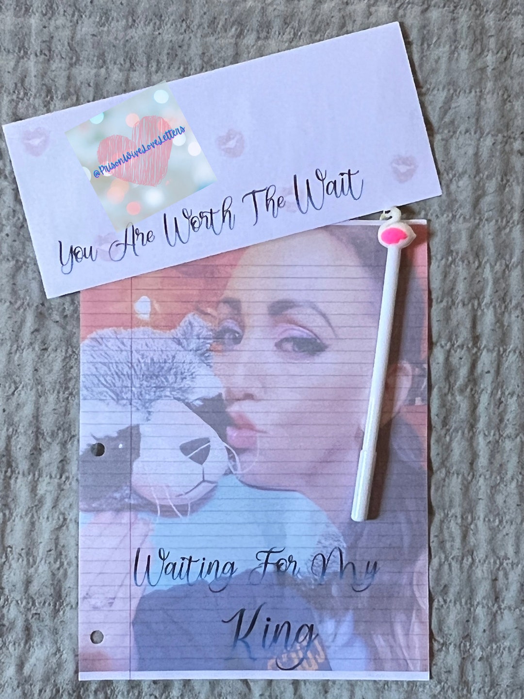 Prison Wife, Stationary, Envelopes, Custom, Love, Couples, Long ...