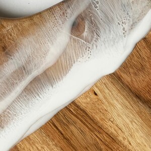 Ocean Waves Cheese Board | Serving Board | Beach Decor | Art Gift ...